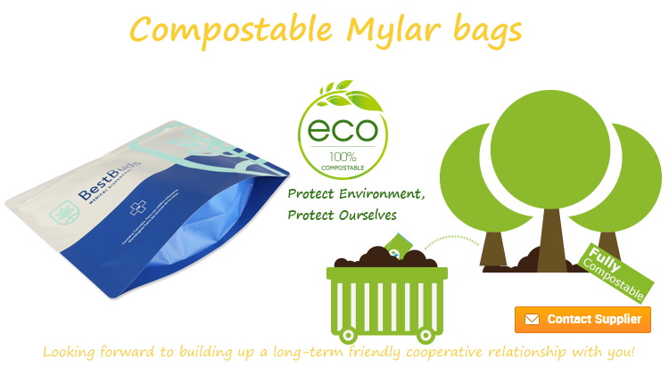 Waterproof Children Resistant Heat-sealed Zipper Packaging Doypack ...