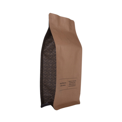 Brown Kraft Paper Coffee Bag 250g Tea Bag from China manufacturer ...