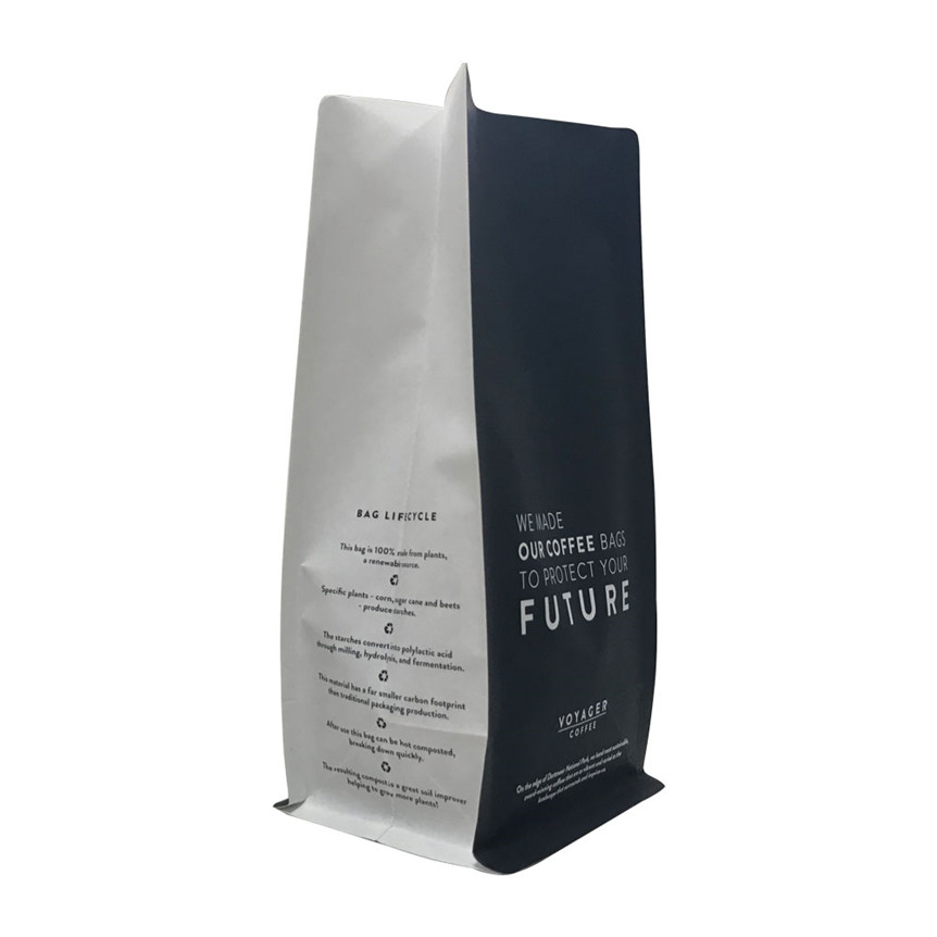 100% Compostable Coffee Bean Bag With Valve from China manufacturer ...
